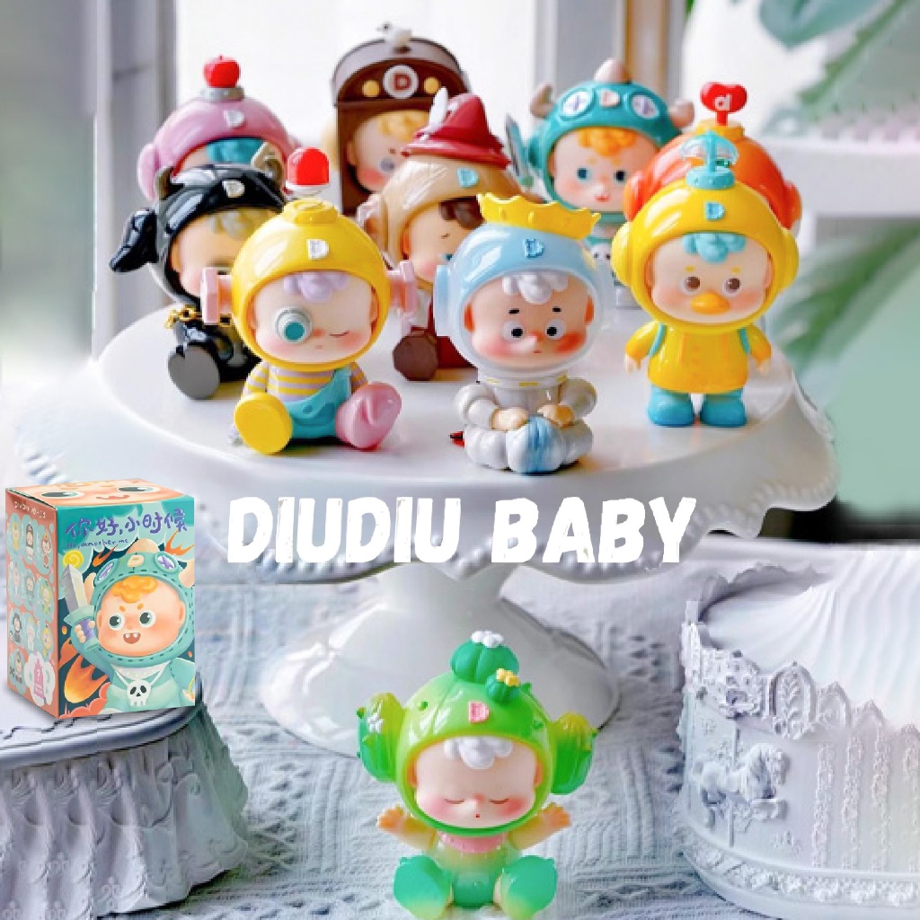 🔥 ของแท้100%พร้อมส่งจากไทย🔥 กล่องสุ่ม DiuDiu baby x HIDDEN WOOO : Hi ...