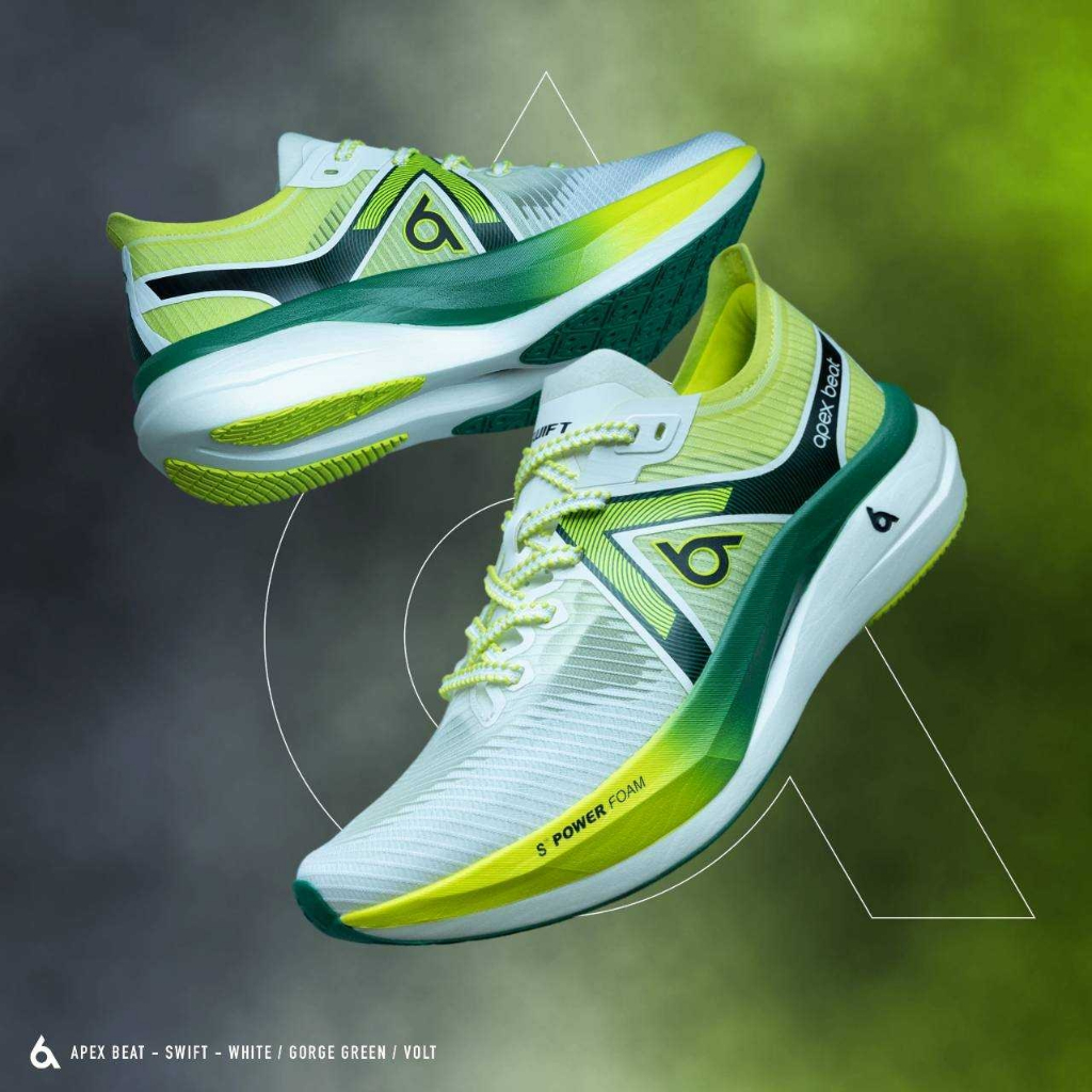 รองเท้าวิ่ง APEX BEAT SWIFT รองเท้า Running AURA MESH ระบายอากาศได้ ...