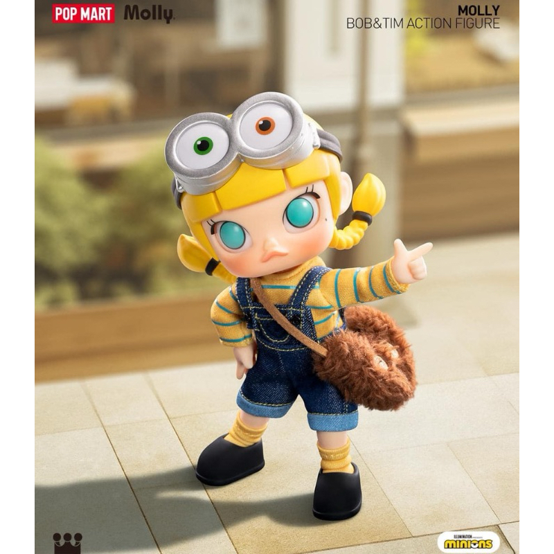 Bob & Tim Molly Minion ของแท้จาก POPMART | Shopee Thailand
