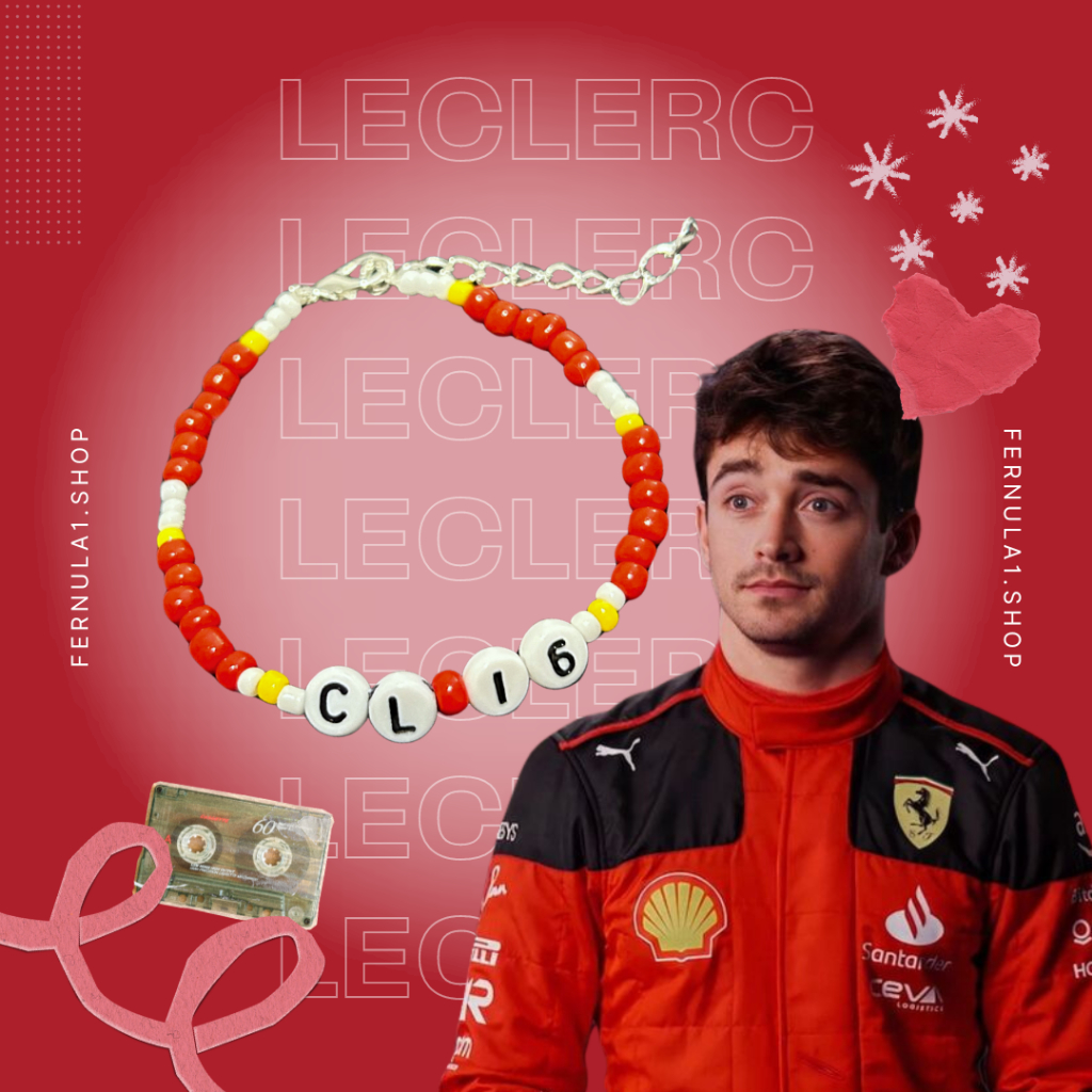 กำไลข้อมือลูกปัด F1 | Friendship Bracelet F1 | CHARLES LECLERC | Shopee ...