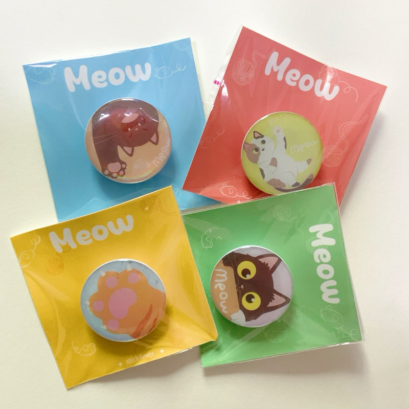 กริปต๊อก ติดมือถือ แมวเหมียวน่ารัก griptok cat แบบโฮโลแกรมวิบวับ ...