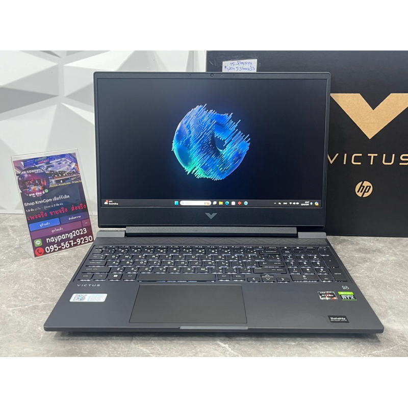 HP Victus 15-FB0007AX RTX 3050 4GB ประกันร้าน 3 เดือน | Shopee Thailand