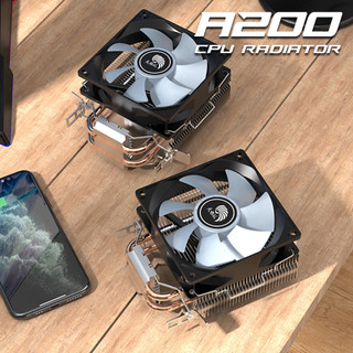 พัดลมซีพียู พัดลมระบายความร้อน A200 Plus Cooler CPU Radiator A200 Plus ...