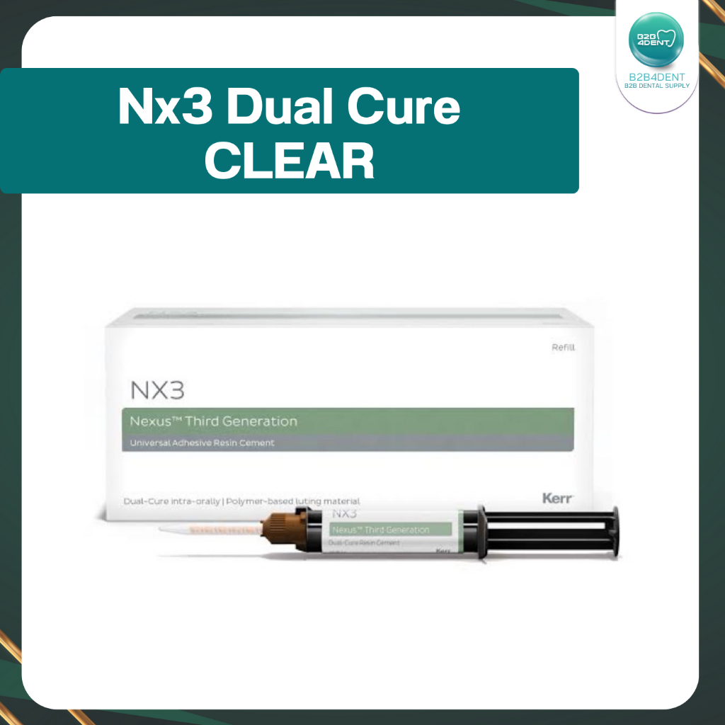 Nx3 Dual cure cement เรซินซีเมต์ สำหรับยึดครอบฟัน กาวยึดครอบฟัน | Shopee Thailand