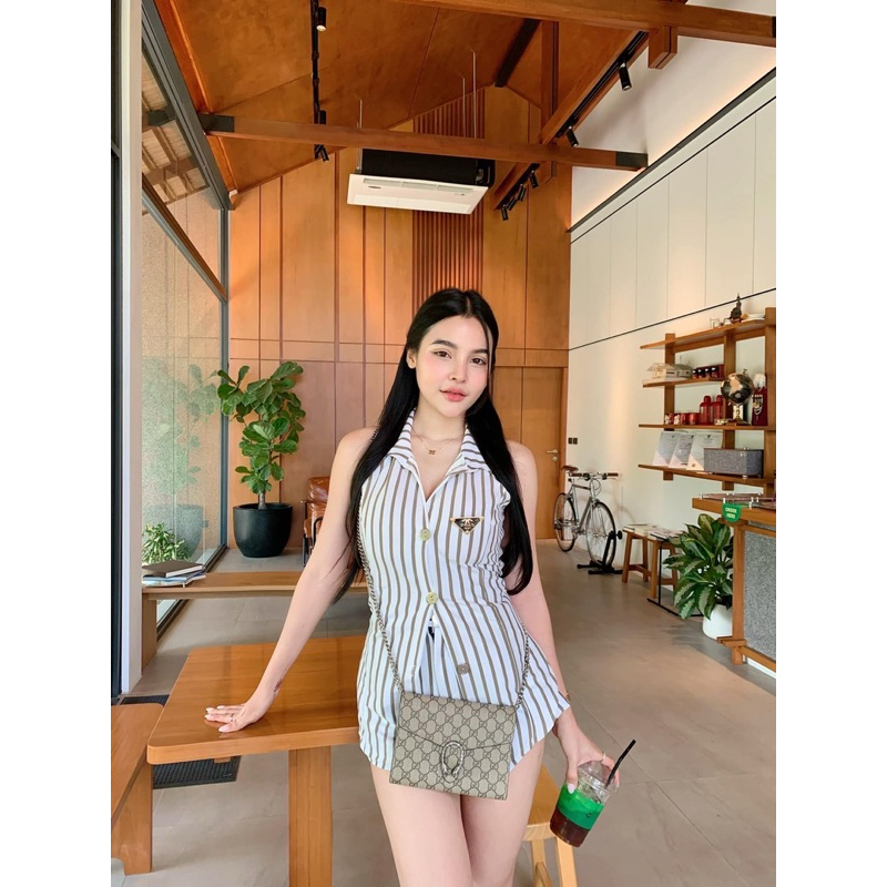 Phapassz - Set2ชิ้น เสื้อกั๊กถักหลัง อะไหล่หนัง กางเกงขาสั้นซิปหน้า +แถมเข็มกลัด Nicha | Shopee ...