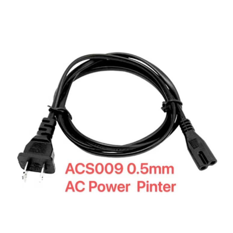 สายไฟ AC Power Cable สายไฟคอมพิวเตอร์ พาวเวอร์ซัพพลาย จอมอนิเตอร์ แบบ ...