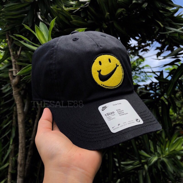หมวกไนกี้แท้💯 | พร้อมส่ง!! Nike Smiley Face Club Cap | Shopee Thailand