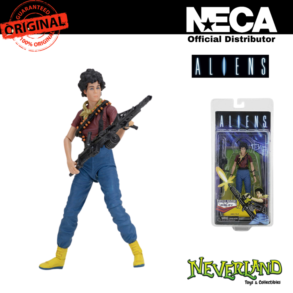 (NECA) Aliens: Lt. Ripley Exclusive Figure with Mini Comic Book ...