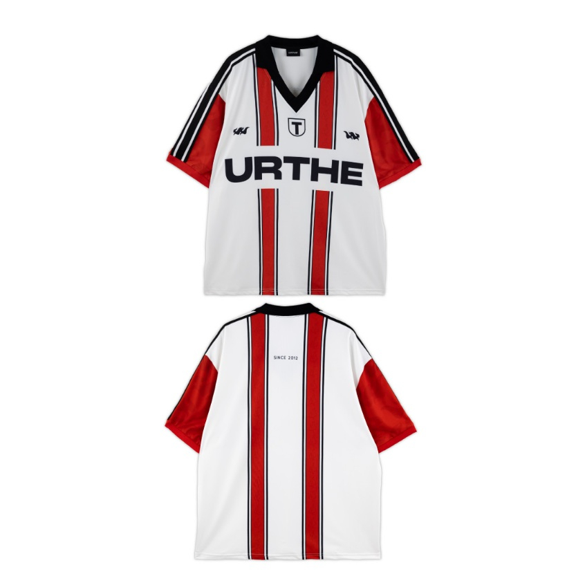URTHE - เสื้อโปโล เเขนสั้น ปริ้นลาย รุ่น URTHE F.C. | Shopee Thailand