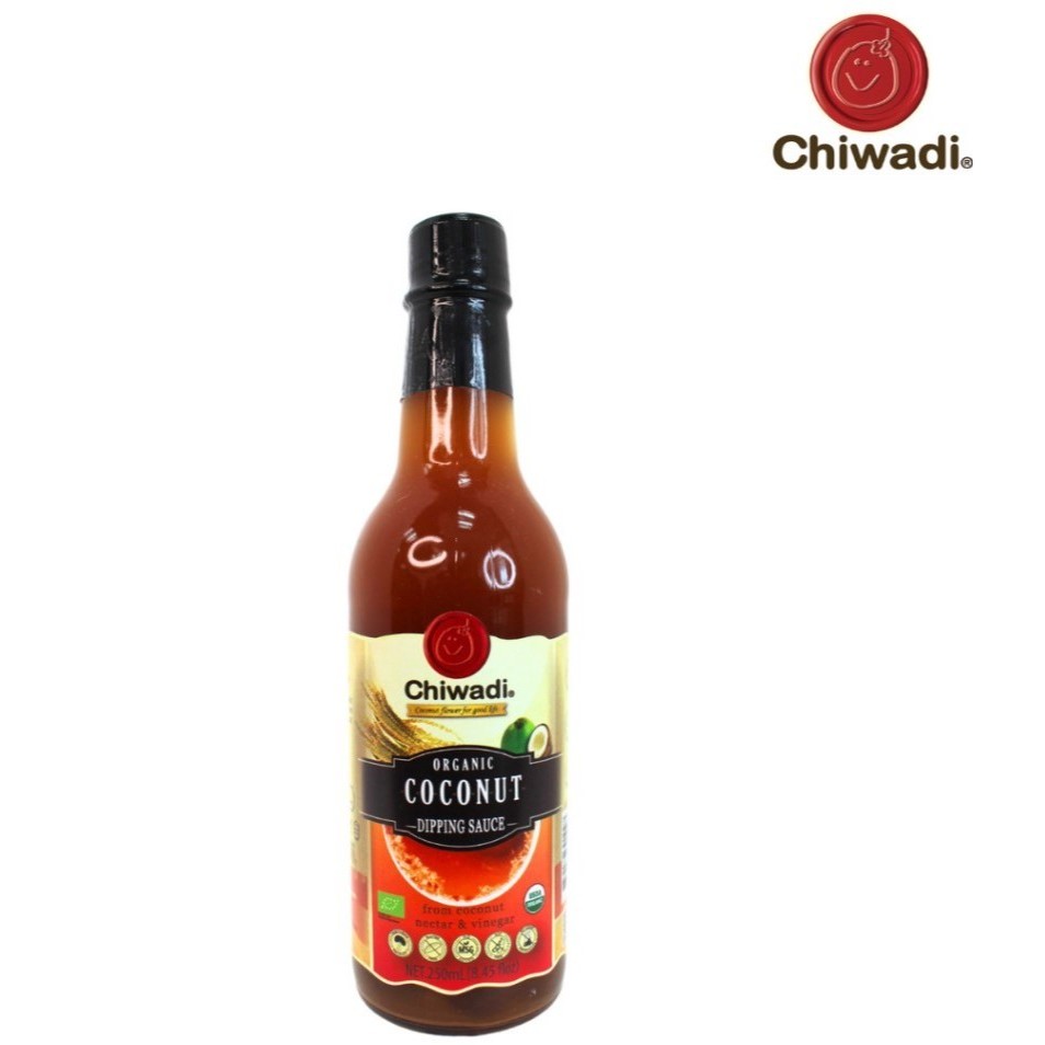 Chiwadi Organic Coconut Dipping Sauce ซอสน้ำจิ้มเอนกประสงค์จากมะพร้าว ...