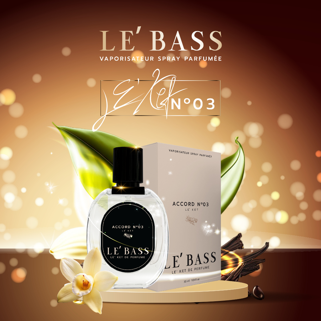 น้ำหอมเลอบาส Le'Bass Le'ket de perfume N03 30 ml น้ำหอมชาลีเดินแฟชั่น ...