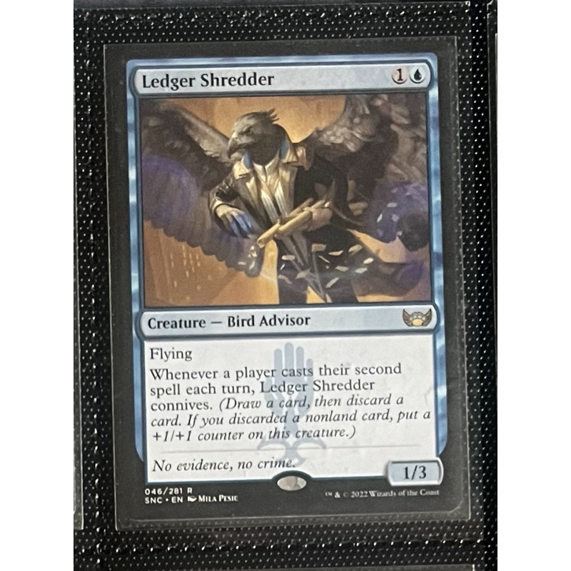 การ์ด MTG Ledger Shredder Blue EDH Magic the Gathering รุ่น SNC สภาพ Ex-Nm | Shopee Thailand