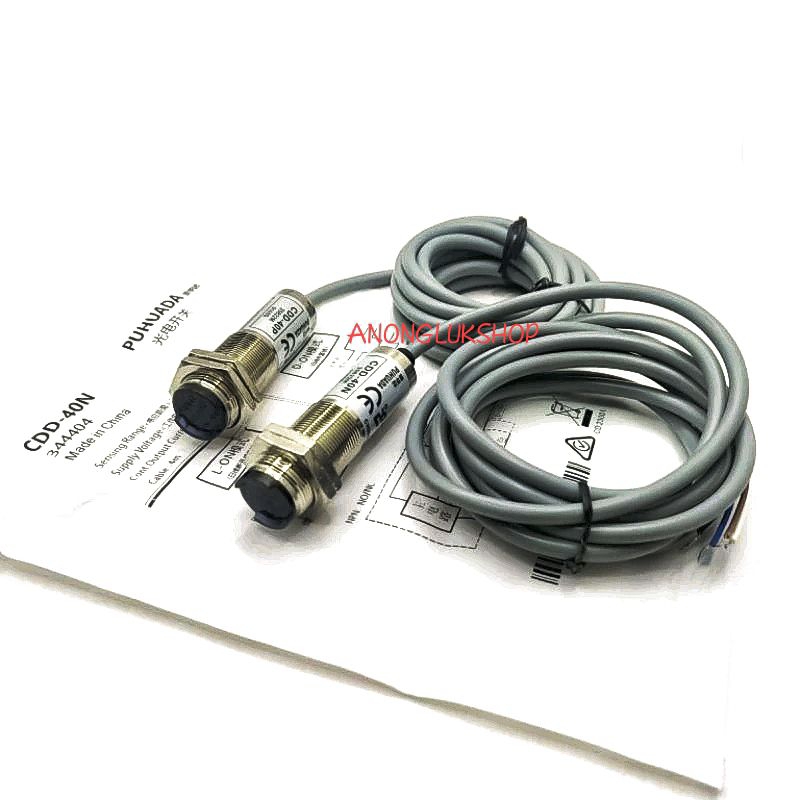 CDD-40N CDD-40P CDD40N CDD40P PHOTOELECTRIC SENSOR M18 เซ็นเซอร์จับ ... CDD-40N CDD-40P CDD40N CDD40P PHOTOELECTRIC SENSOR M18 เซ็นเซอร์จับ ...