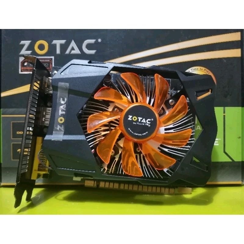 การ์ดจอ ZOTAC รุ่น NVIDIA GTX 750 TI 2GB DDR5 ไม่ต่อไฟเลี้ยง (no box) มือสอง ไม่มีกล่อง | Shopee ...