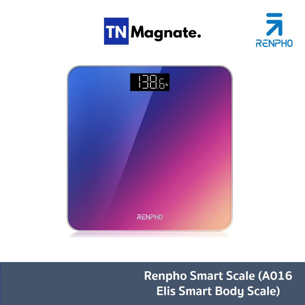 [เครื่องชั่งน้ำหนักอัจฉริยะ] Renpho Smart Scale (A016 Elis Smart Body ...
