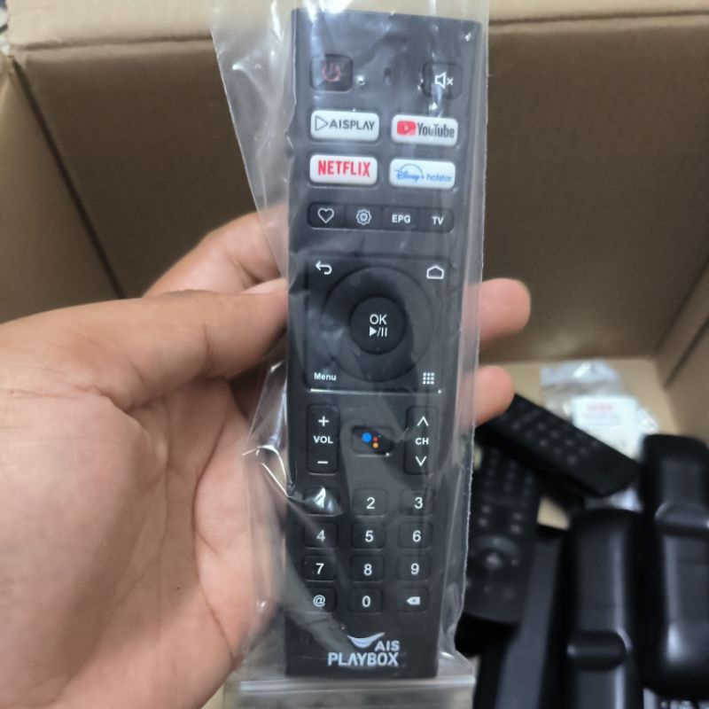 รีโมท ais play ของแท้มือ1 (สั่งการด้วยเสียงได้) | Shopee Thailand