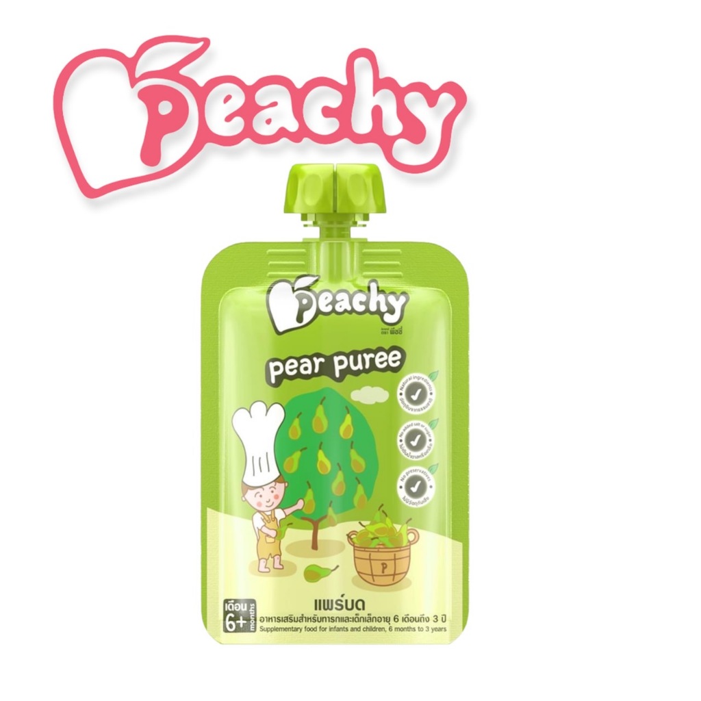 (1แถม1)Peachy อาหารเสริมสำหรับเด็ก รสแพร์บดรายการ ทำรายการ | Shopee Thailand
