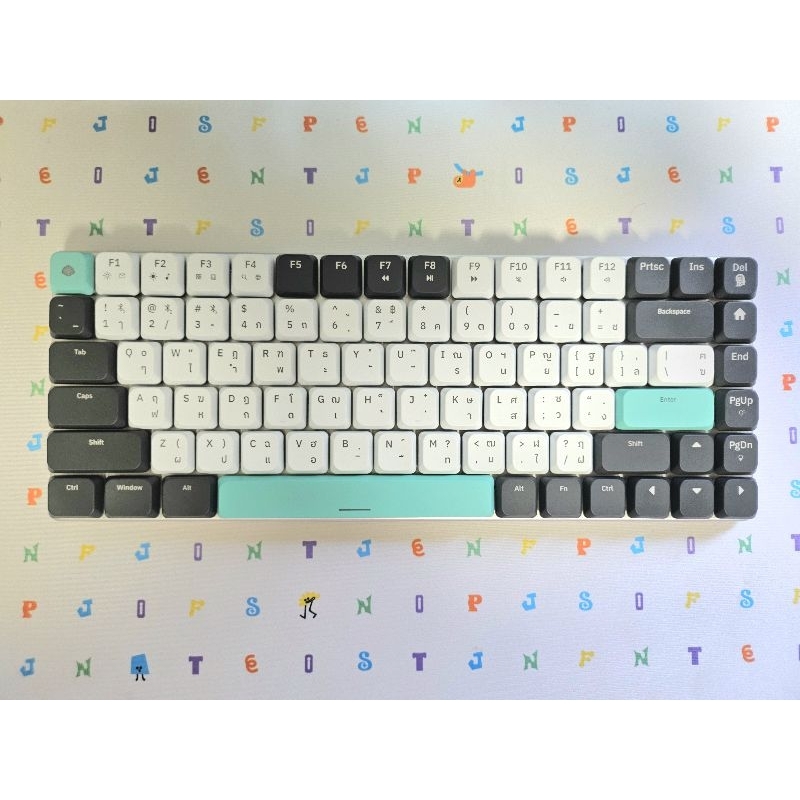 คีย์บอร์ดมือสอง Gconic A75 MKII Wireless Mechanical Keyboard (EN/TH ...