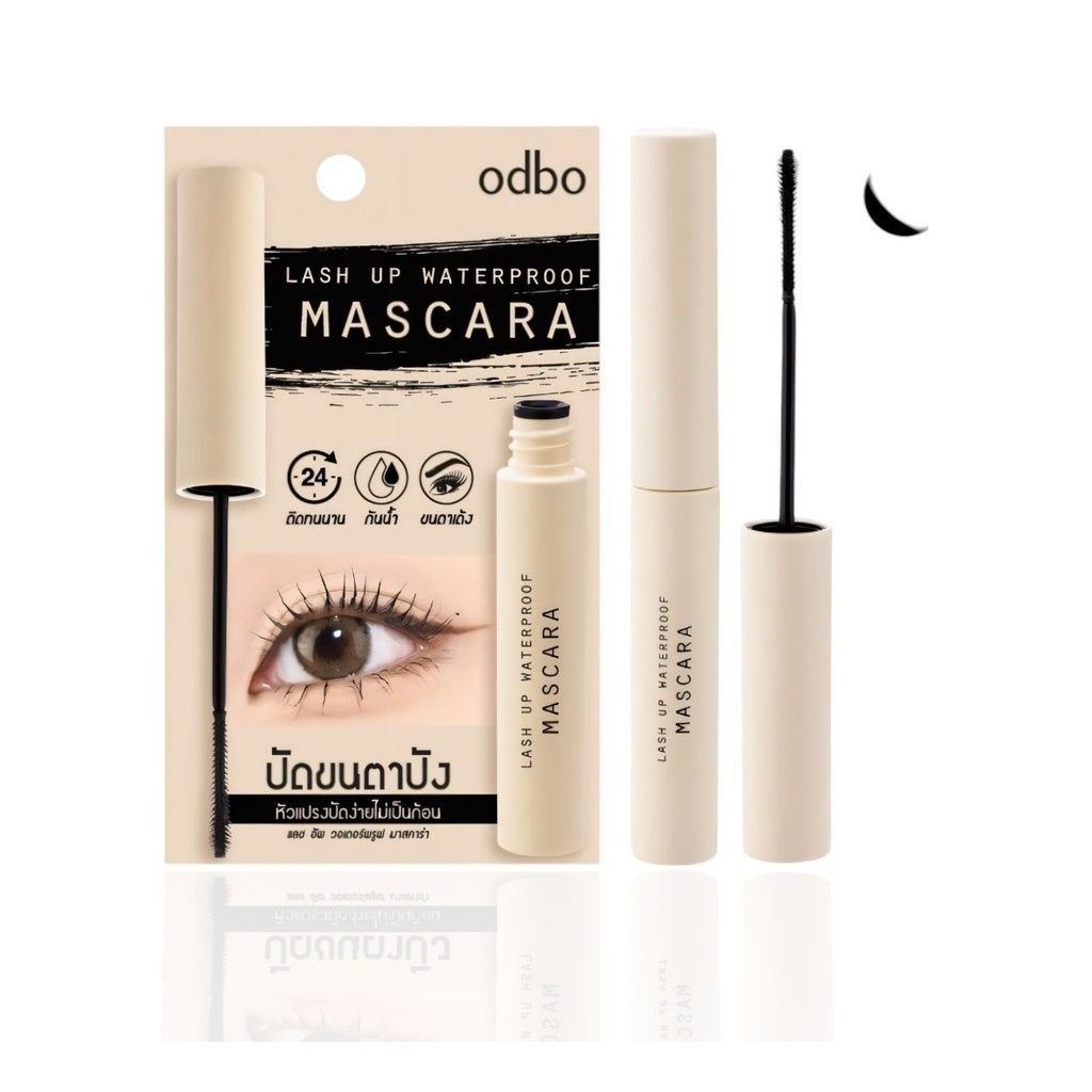 Odbo Lash Up Waterproof Mascara 4.5g. โอดีบีโอ แลช อัพ วอเตอร์พรูฟ มาสคาร่า (OD9007) | Shopee ...