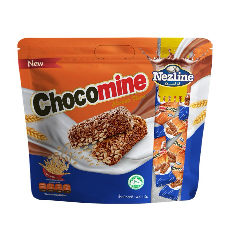 Nezline Oat Choco ขนมข้าวโอ้ต ธัญพืชอัดแท่ง พร้อมส่ง 6 รส เหมาะกับคนที่ ...