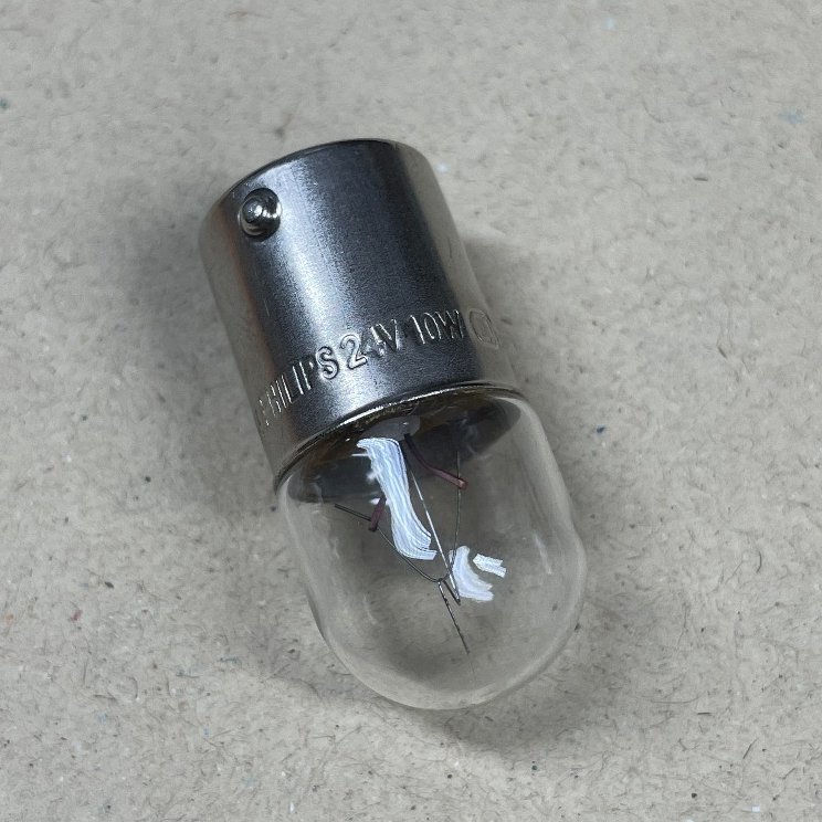หลอด PHILIPS 24V 10W 13814 / หลอดไฟ R10W 13814CP สำหรับรถยนต์ และอื่นๆ ...