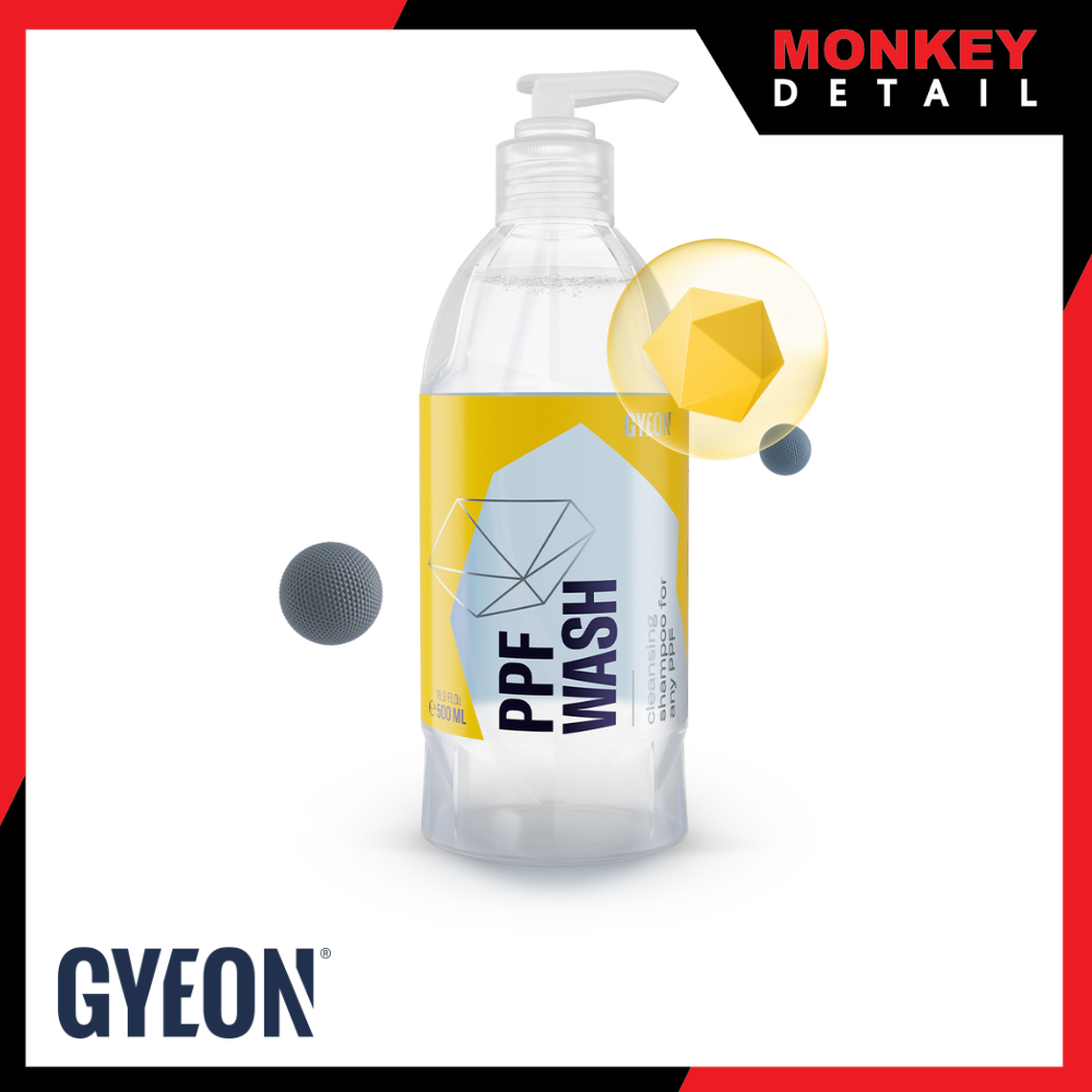 GYEON Q²M PPF WASH แชมพูล้างรถ สำหรับรถติดฟิล์มกันรอย (PPF) หรือฟิล์ม ...