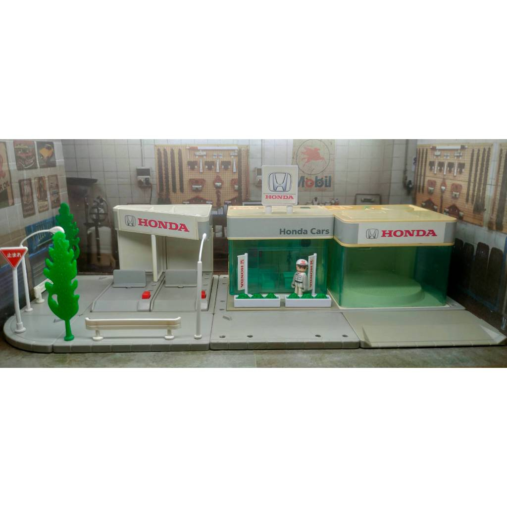 TOMICA TOWN HONDA CARS (HONDA DEALERSHIP) โทมิก้า ทาวน์ ฉาก โชว์รูม ...