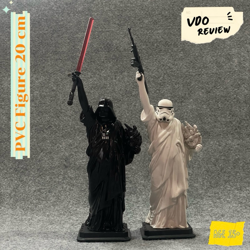 เทพีเสรีภาพ Star Wars Statue of Liberty Darth Vader Stormtrooper Statue ...