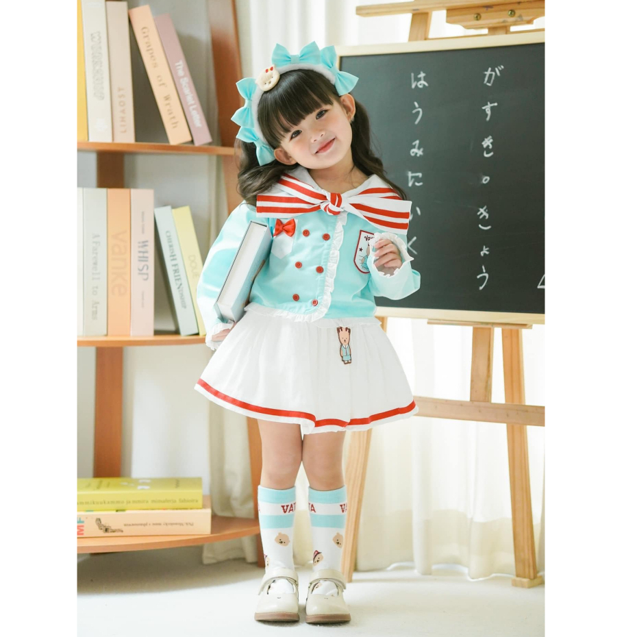 Thelandofvava LOOK4 VNXI0038 ชุดเซ็ต COLLEGE เด็กผู้หญิง ลิขสิทธิ์แท้ ...