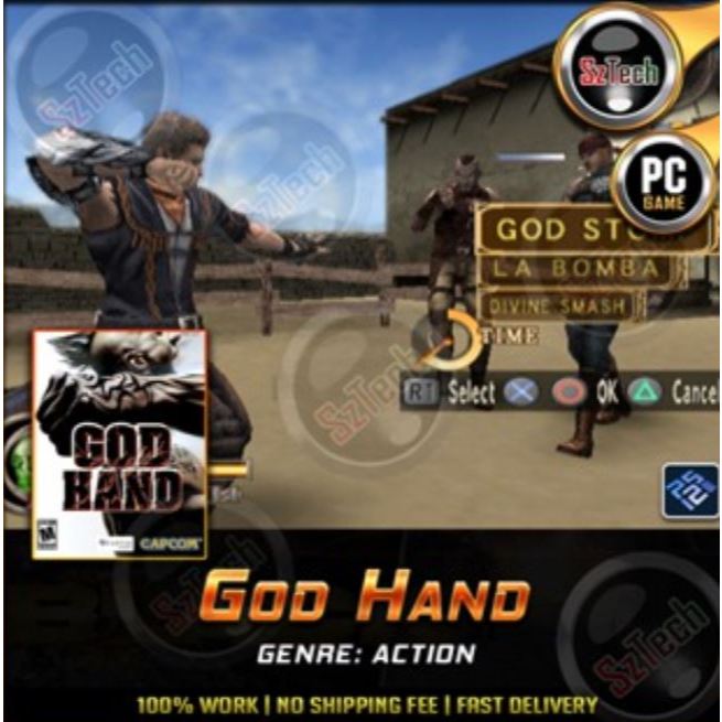 God Hand [ PC/Laptop GAME] 🔥Offline Games🔥God Hand🔥PCSX2 Emulator🔥 ...
