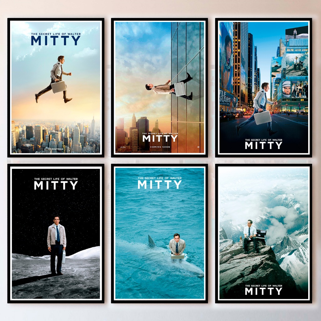 The Secret Life of Walter Mitty Poster, Ben Stiller ชีวิตพิศวงของ วอลเต ...