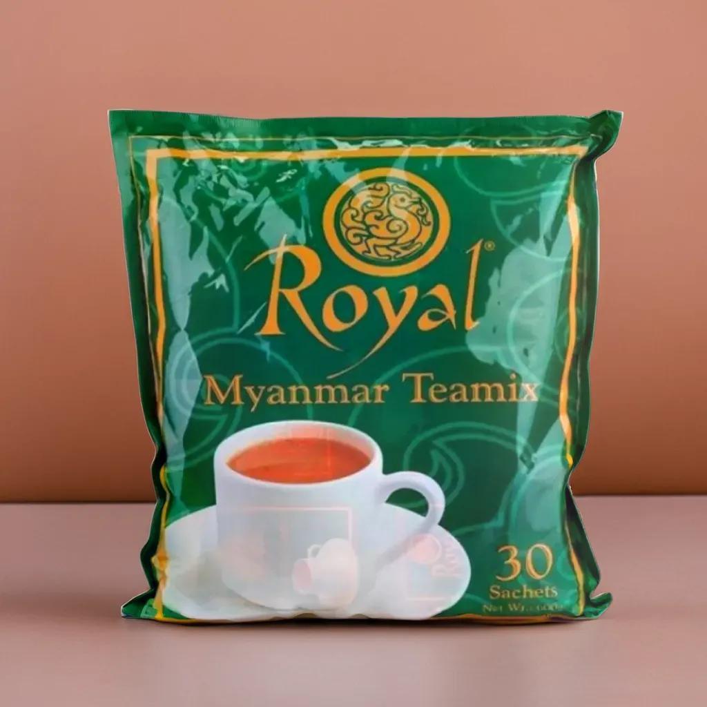 Royal Myanmar Tea Mix 30 ซอง ชาพม่าออร์แกนิค รสชาติเข้มข้น ช่วยผ่อนคลาย ...