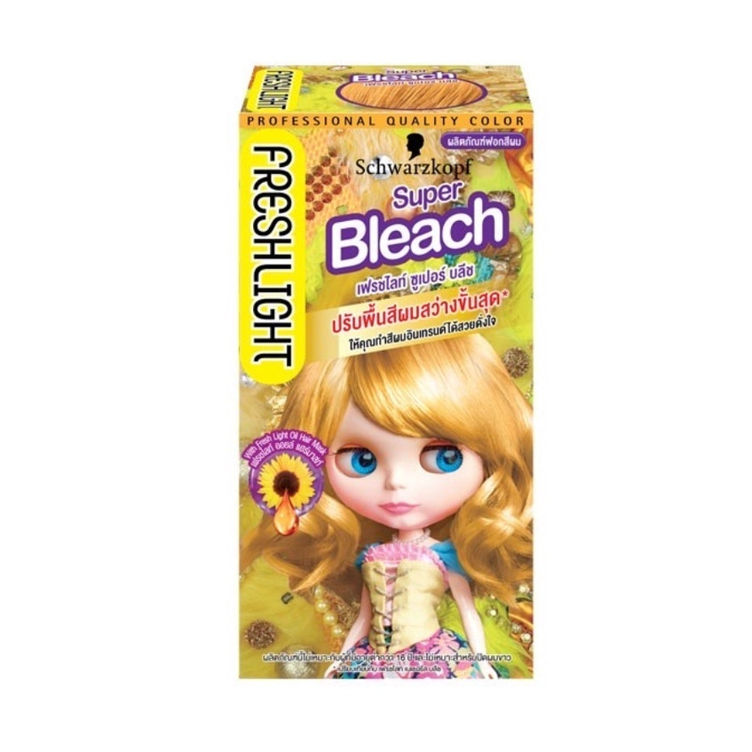 SCHWARZKOPF Fresh Light Super Bleach | Shopee Thailand