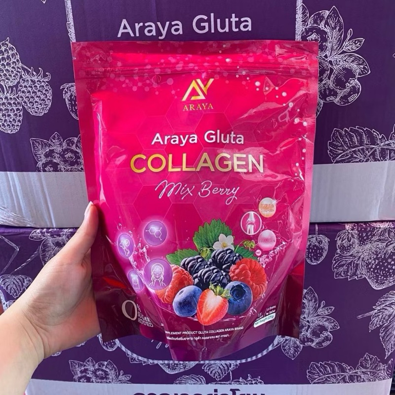 แท้💯% อารยาคอลลาเจน ARAYA COLLAGEN & อารยาคอลลาเจนพลัส ARAYA COLLAGEN PLUS ชาอารยา Tea for you ...
