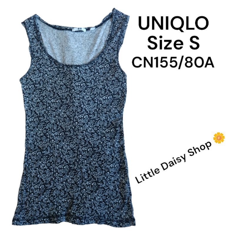 มือสองเสื้อกล้ามเด็กโต UNIQLO SIZE S (CN155/80A) (12 ขวบขึ้นไป) | Shopee Thailand