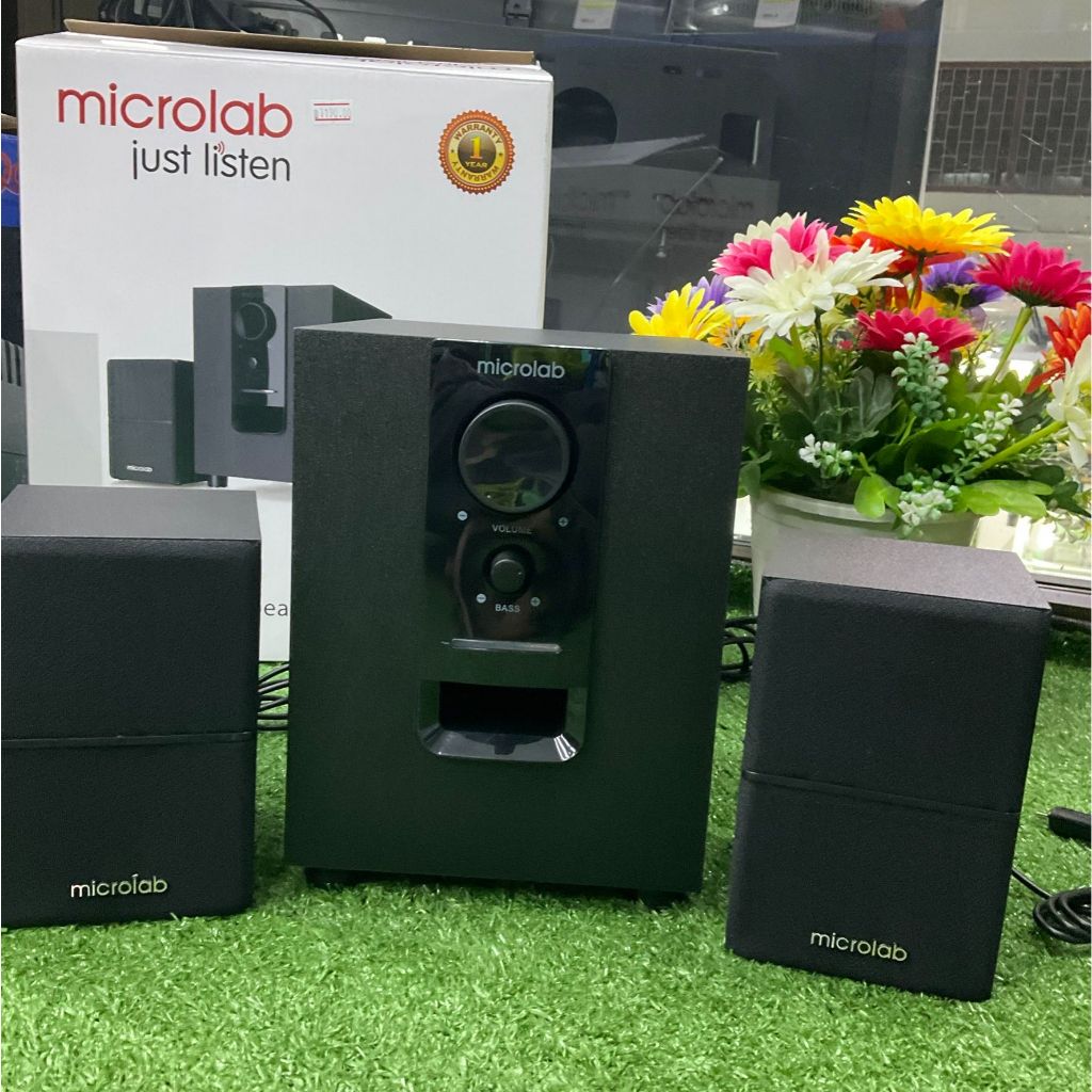 2024/[ใหม่ในปีนี้ ลำโพง MICROLAMicrolabรุ่น M100BT Play3D ล้อมรอบลำโพง ...