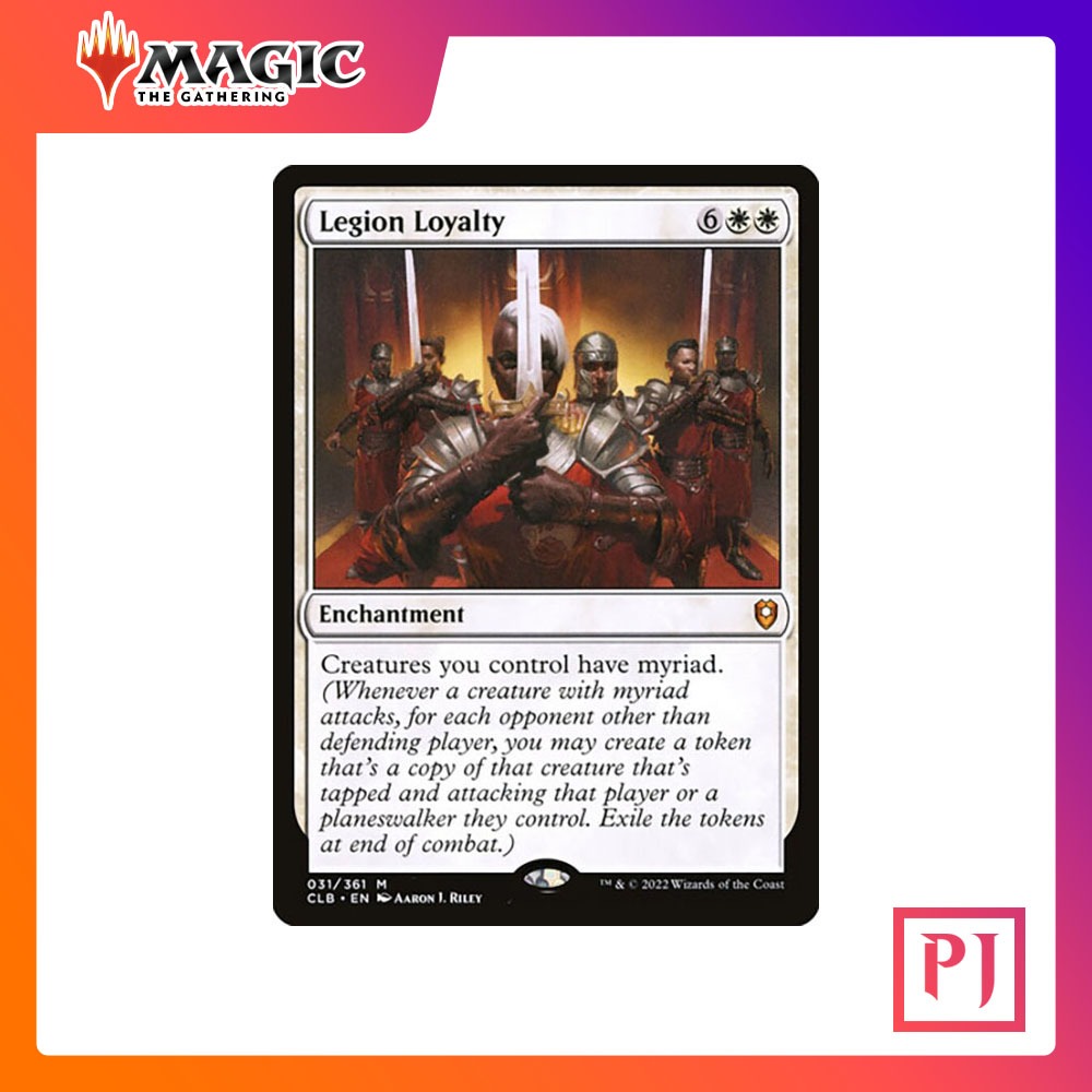 [MTG] Legion Loyalty [CLB] [WHITE] [MYTHIC] [NORMAL] [ENG] (การ์ดเมจิค ...