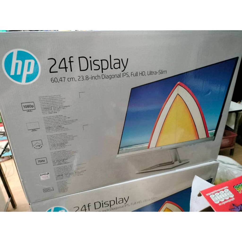 MONITOR (จอมอนิเตอร์) HP 24F 23.8" IPS FHD 75Hz (มือ 1 ค้างสตอคไม่เคย ...