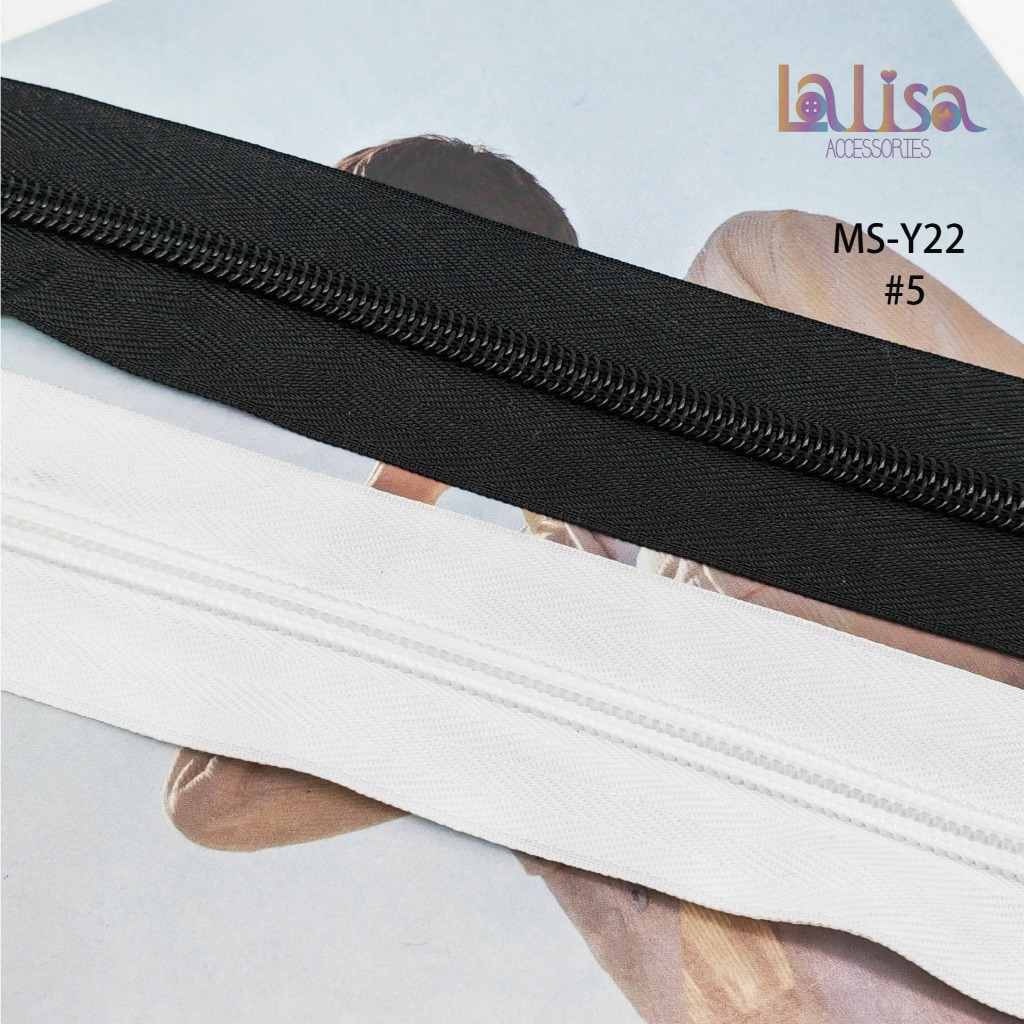 ซิปตัดไนลอน ซิปเปล่าไม่มีหัว ซิปเบอร์ 5 ไม่ตัดแบ่งแจ้งในแชท MS-Y22 | Shopee Thailand