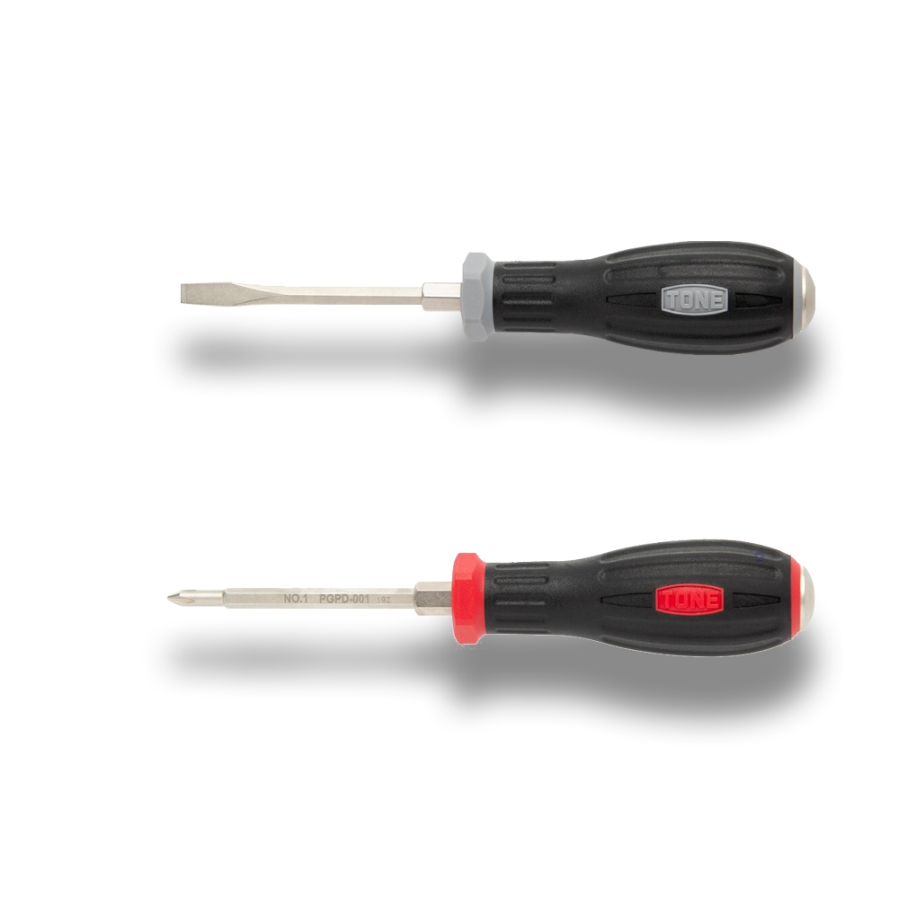 TONE ไขควงด้ามยางปลายแม่เหล็ก รุ่น PGMD และ PGPD - Power Grip ...