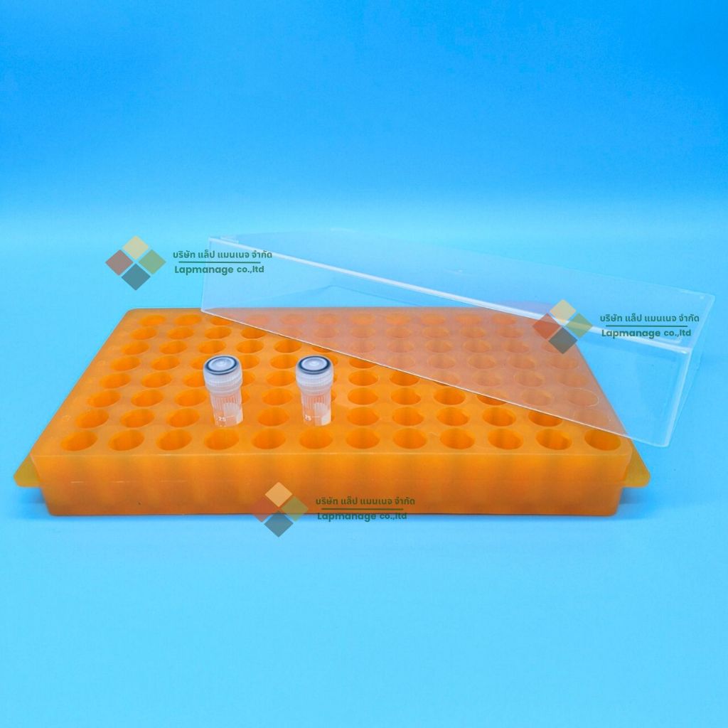 ถาดเก็บไมโครทิวป์ 96ช่อง Racks for Microtube 96-well & 60-well | Shopee ...