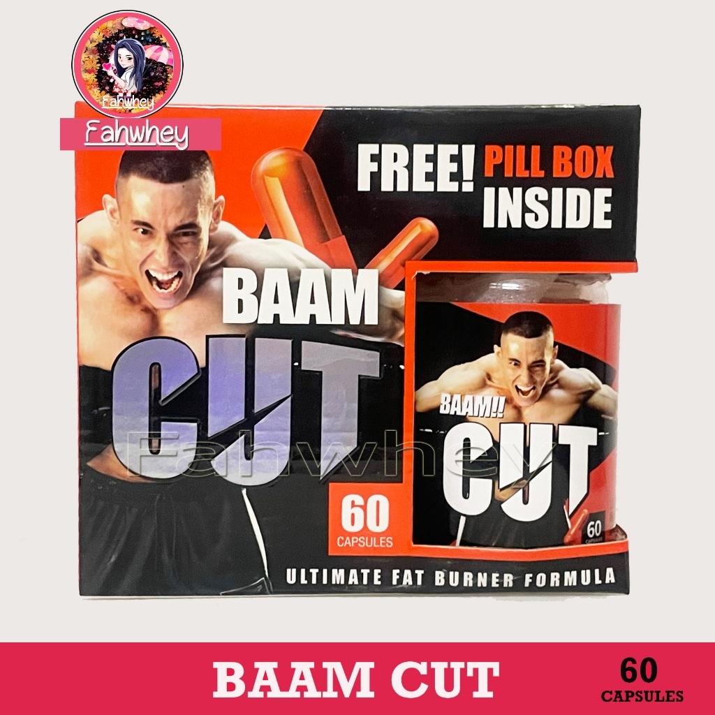 BAAM CUT 60 CAPSULES เผาผลาญไขมัน (exp.04/27) | Shopee Thailand