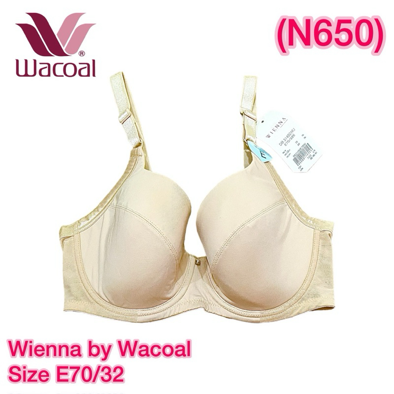 Wienna By Wacoal เสื้อในวาโก้ มีโครง ชุดชั้นใน Size E70/32E | Shopee Thailand