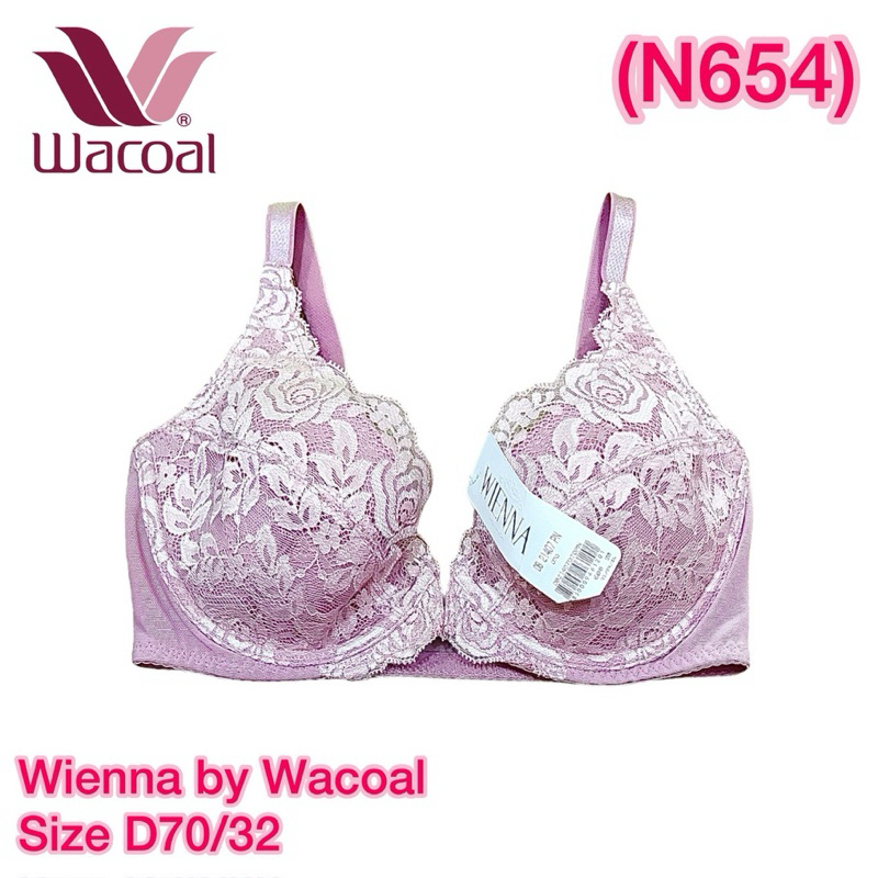 Wienna By Wacoal เสื้อในวาโก้ มีโครง ชุดชั้นใน Size D70/32D | Shopee Thailand