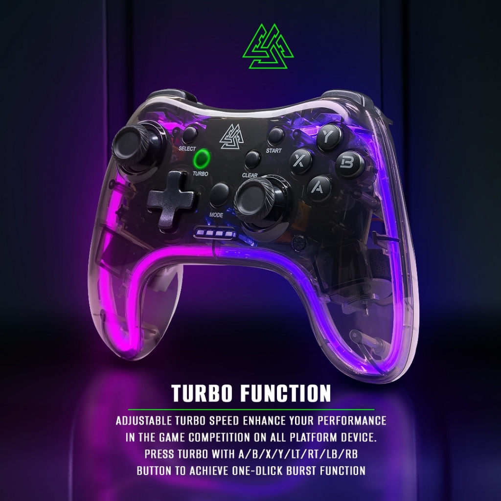 จอยคอนโทรลเลอร์ไร้สาย EGA TYPE J2 Wireless Gaming Controller ตัวจอย ...