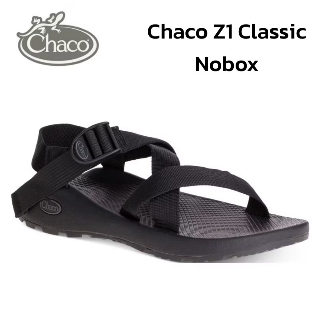 รองเท้า Chaco Z1 Classic - Black NO BOX พร้อมส่งจากไทย | Shopee Thailand