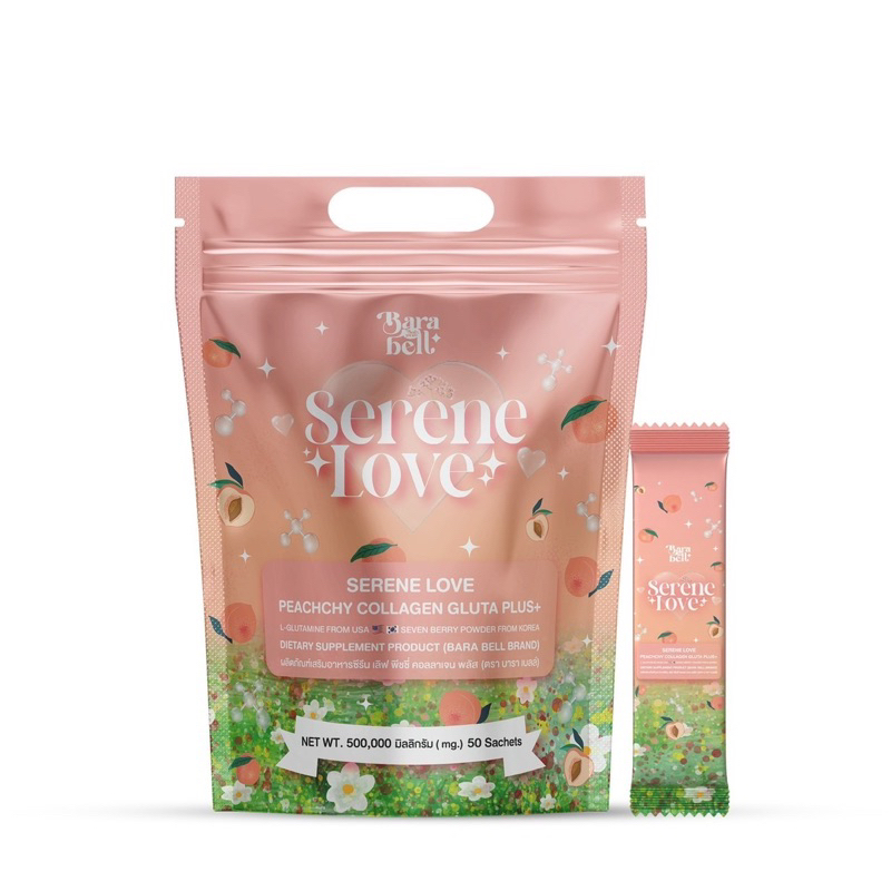 น้ำชงซีรีน เลิฟ Serene Love Peachchy Collagen Plus+ | Shopee Thailand