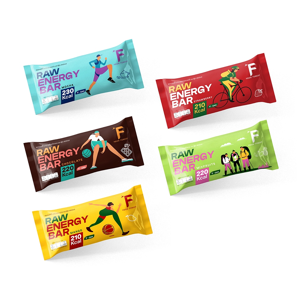 FOREST FOOD ENERGY BAR | บาร์ธัญพืชให้พลังงาน | Shopee Thailand
