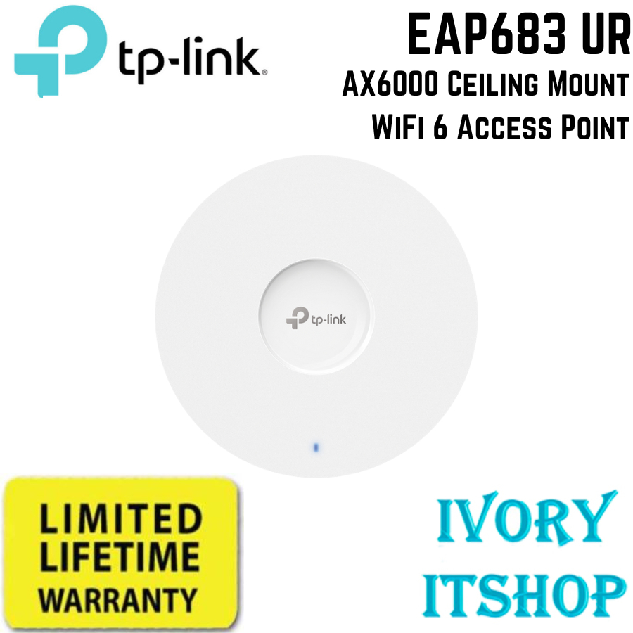 TP-LINK EAP683 UR AX6000 Ceiling Mount WiFi 6 Access Point | Shopee ...