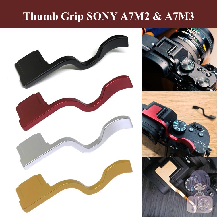 Thumb Grip สำหรับ SONY A7M2 และ A7M3 by JRR ( SONY A7II A7III Thumb ...
